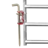 Rural365 Farm Gate Anchor Cane Bolt 18in Spring-Loaded Gate Drop Rod ...