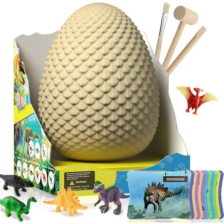 HHHC Dinosaur Egg - Jumbo Dino Egg Dig Kit - Dinosaur Toys - 12 Unique ...