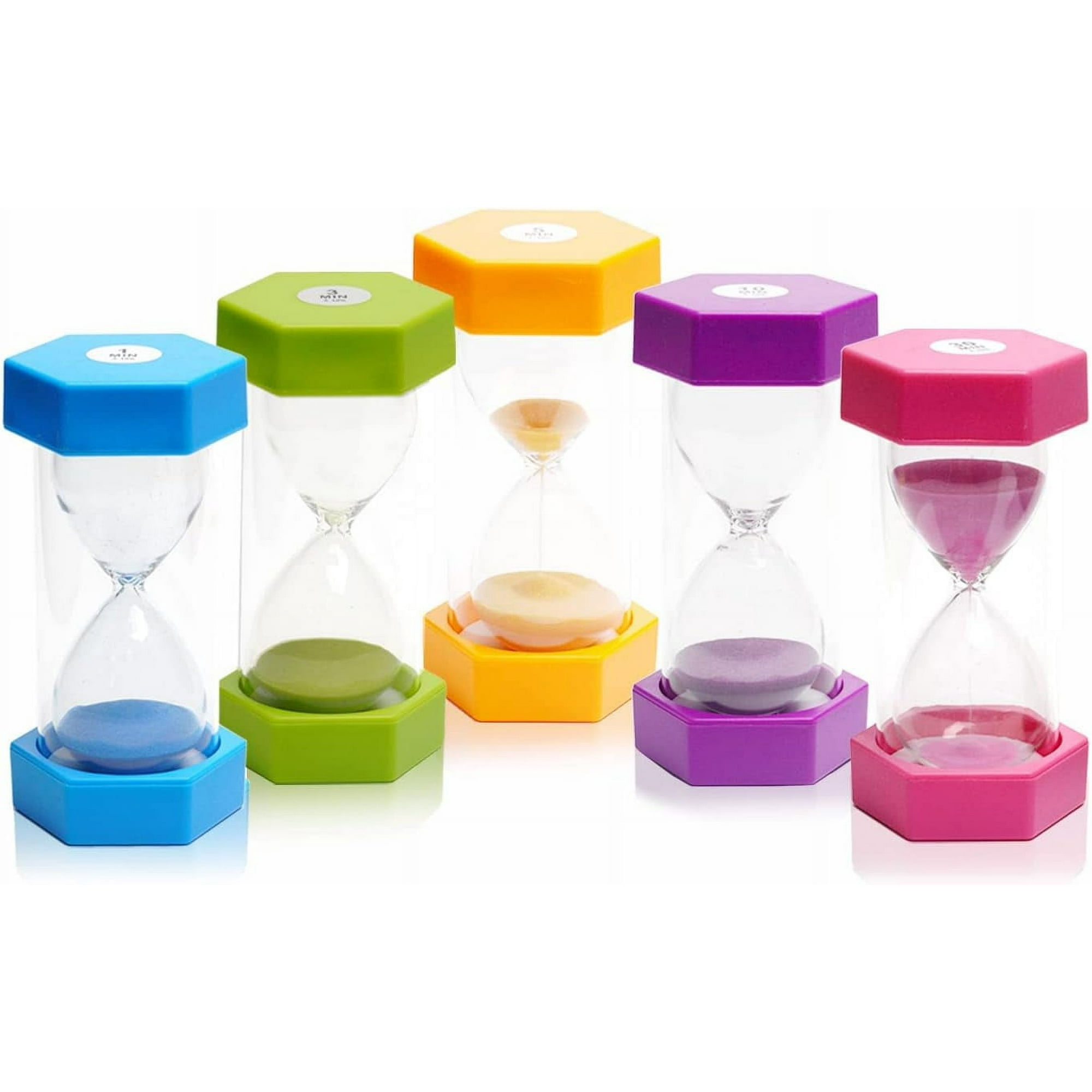 Click here for Oruyrop 5 Pack Sand Timer Colorful Sandglass Timer... prices