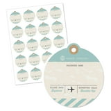 Big Dot of Happiness World Awaits - Travel Themed Party Favor Gift Tags ...