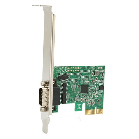 PCI E To RS232 Serial Adapter Card, PCB Material 9 Pin Serial Adapter ...