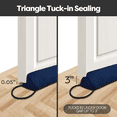 Weighted Door Draft Stopper for Front Door, Easy to Use Heavy 38 inch ...