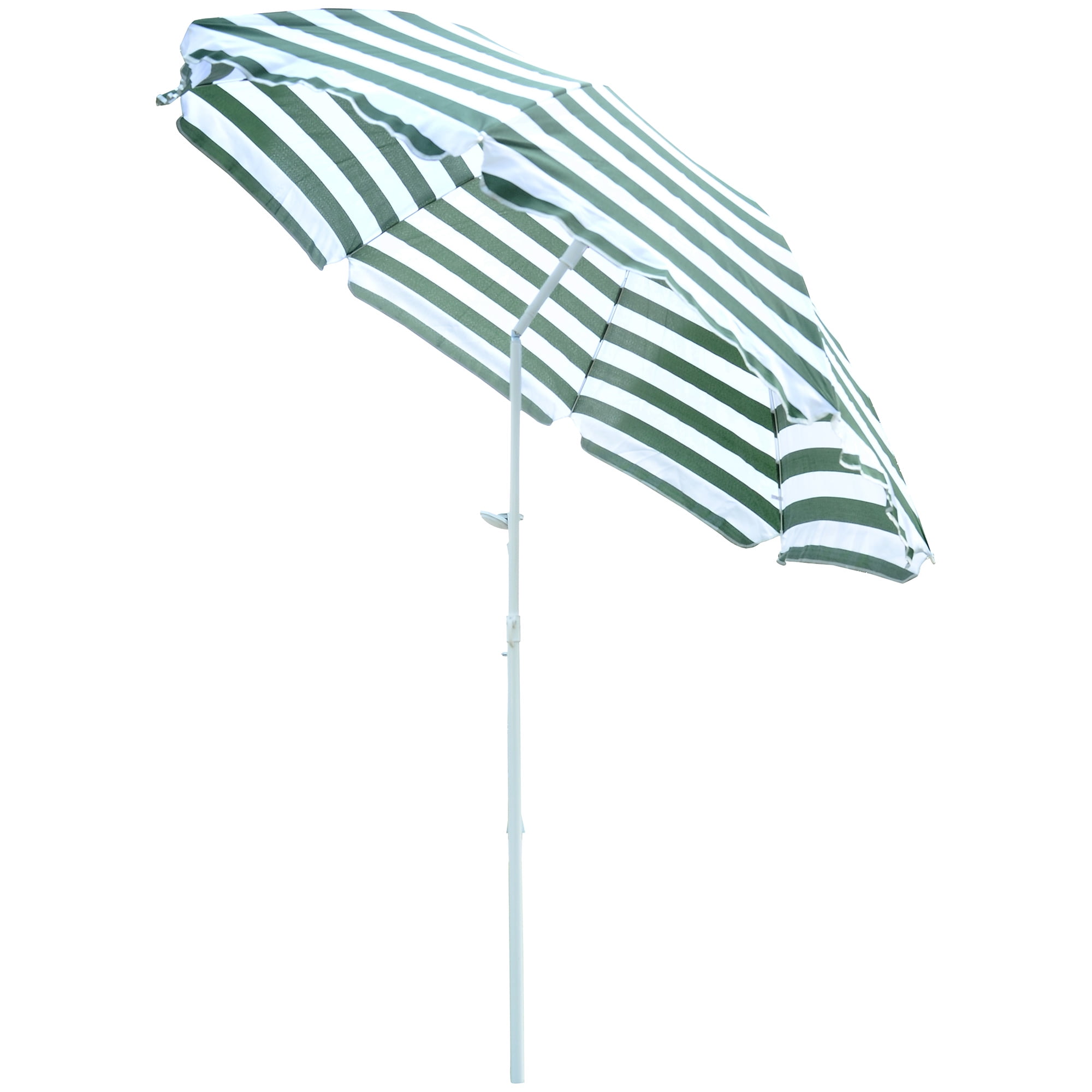 Click here for Outsunny 6ft Round Beach Umbrella With Tilt Mechan... prices