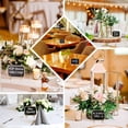 Efavormart 10 Pack Mini Wooden Chalkboard Tabletop Signs with Removable ...