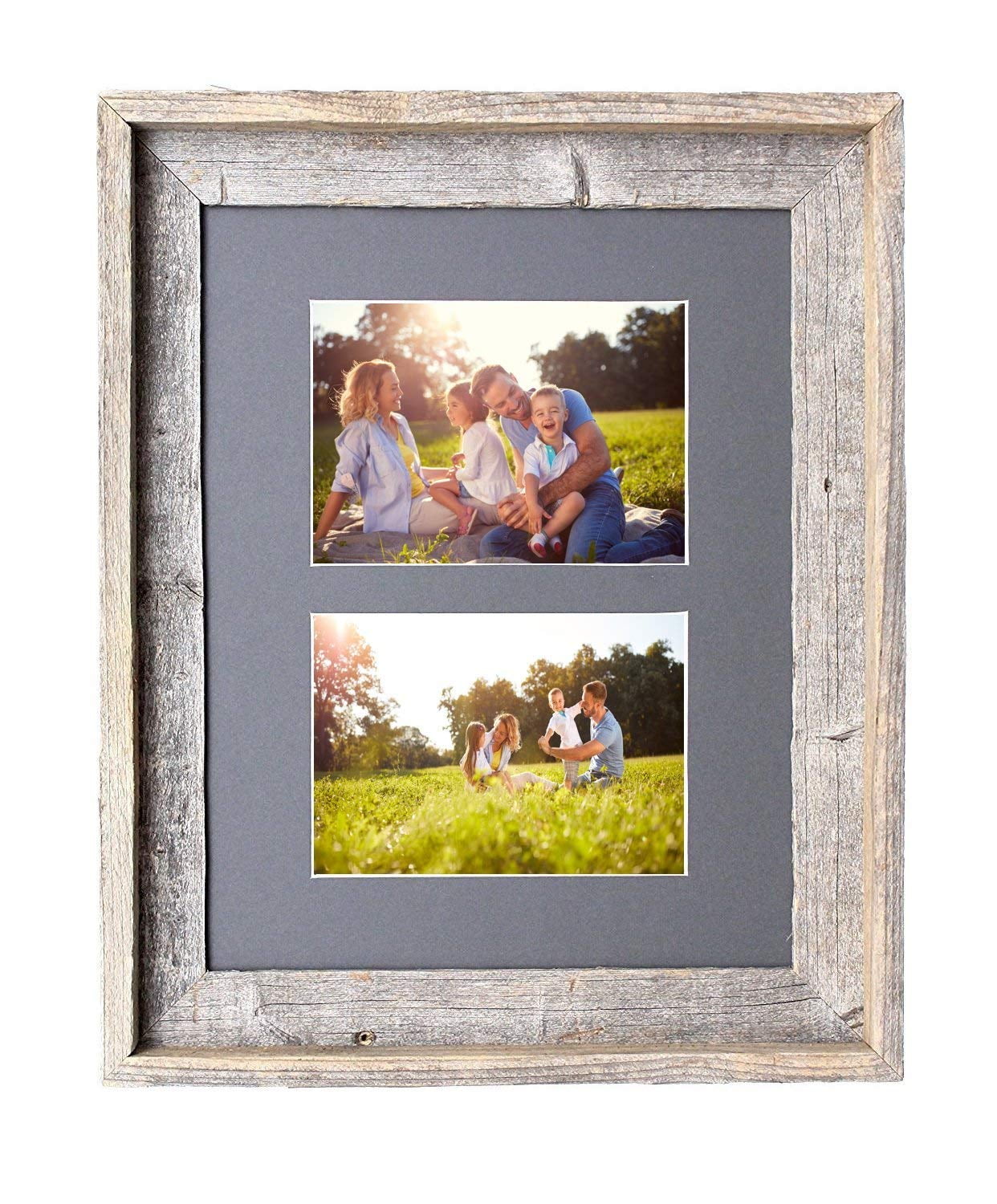 BarnwoodUSA Rustic Farmhouse Signature Weathered Gray Collage Reclaimed ...