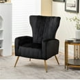 US Pride Furniture Kaleigh 27.56"W Velvet Sofa Chair for Living Room ...