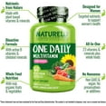 NATURELO Natural Multivitamin with Mineral Food Supplement, Vitamin D3 ...