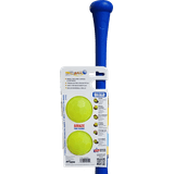 Blitzball Plastic Bat and 2 Ball Combo Set – Backyard Baseball Training ...