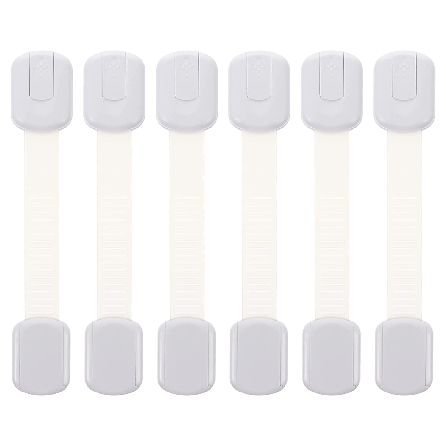 Child Fridge Lock 6pcs Kids Safety Cabinet Locks Child Safety Strap ...