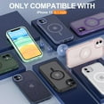 Case for iPhone 11 Case Magnetic Translucent Matte Phone Cases 6.1 ...