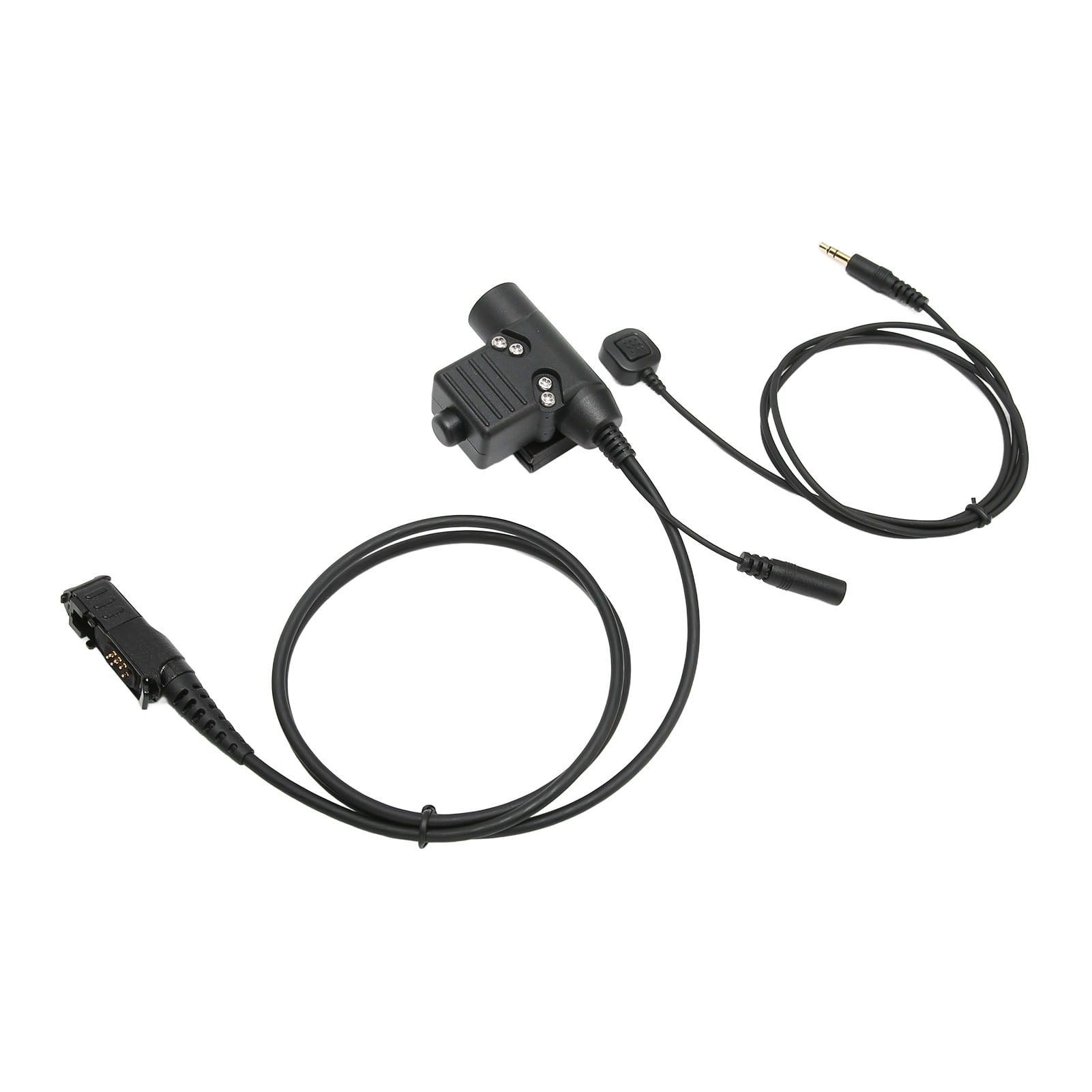 PT Finger Mic, U94 PTT + Finger PTT PTT Cable adaptador meticulosamente ...