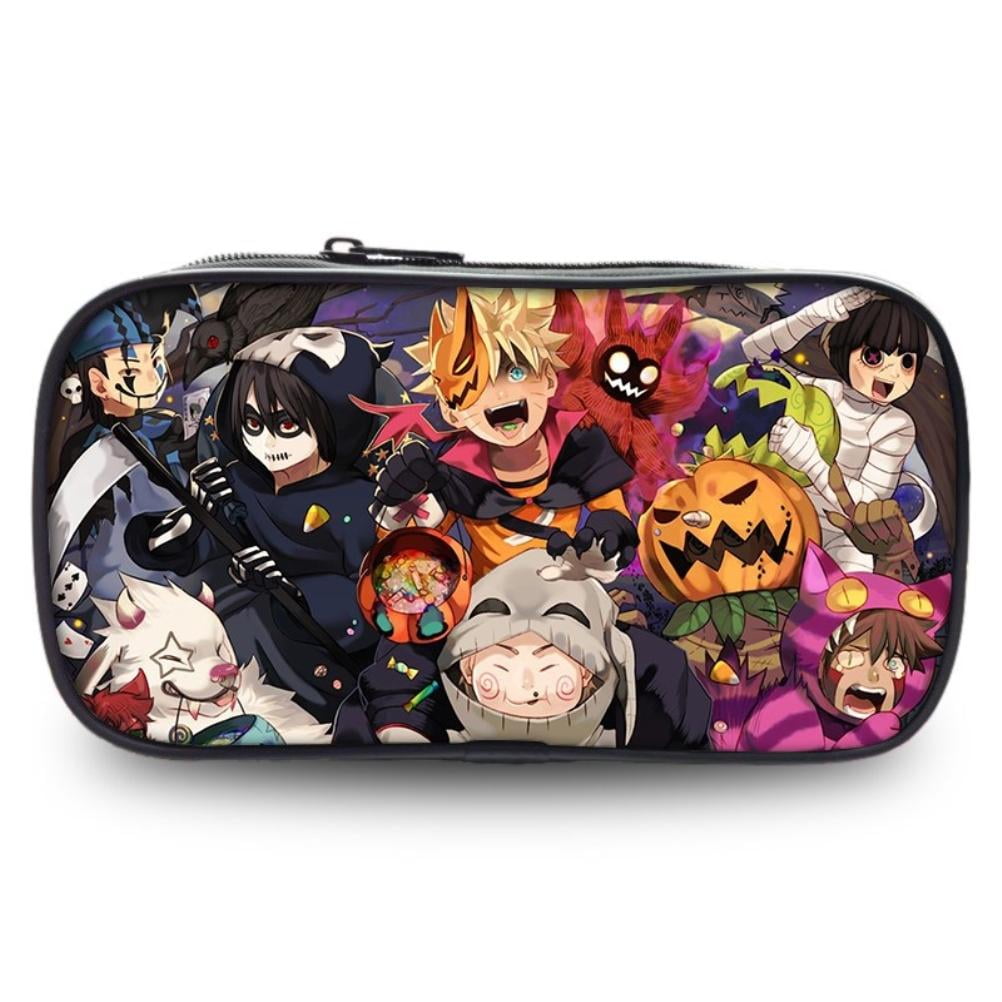 Lindo estuche de anime para lápices: divertida bolsa de almacenamiento ...