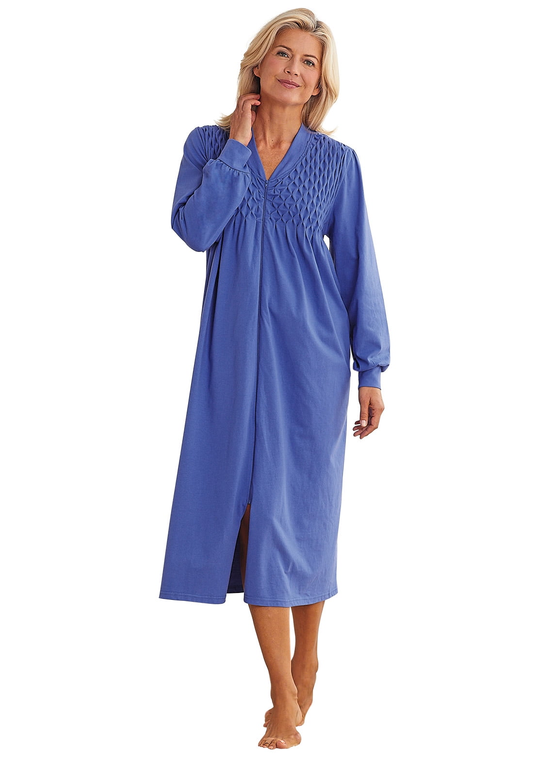 Smocked Robe by Cozee Corner - Walmart.com