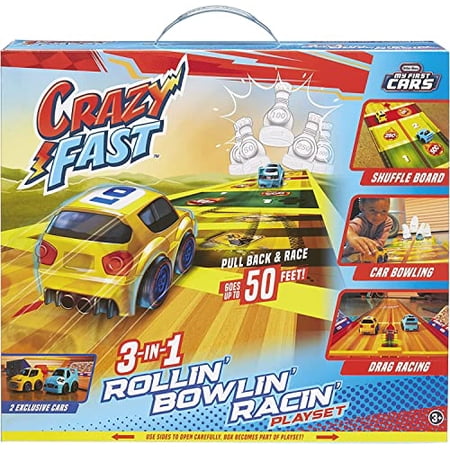 little tikes My First Cars, Crazy Fast 3-in-1 Rollin’ Bowlin’ Racin ...