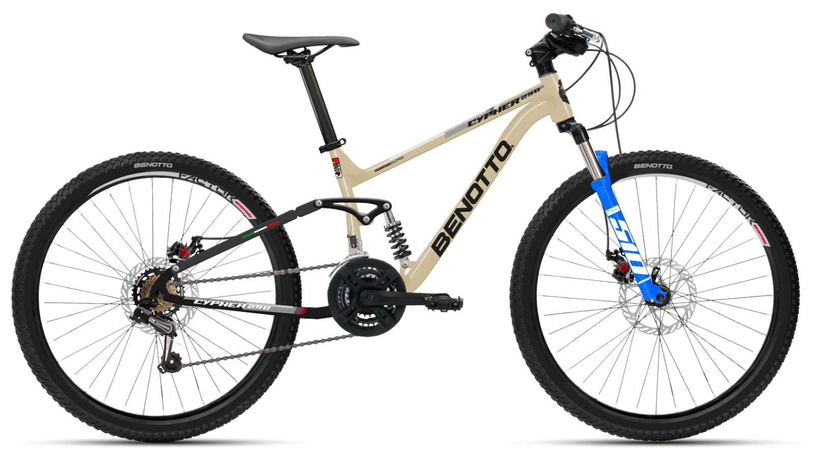 Bicicleta Benotto Cypher Montaña Rodada 29 21 Velocidades Color Beige ...