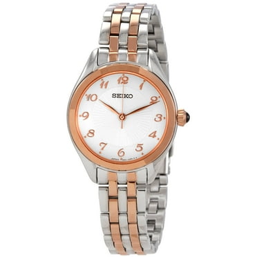 Seiko Essentials Quartz Silver Dial Men's Watch SUR430 - Walmart.com