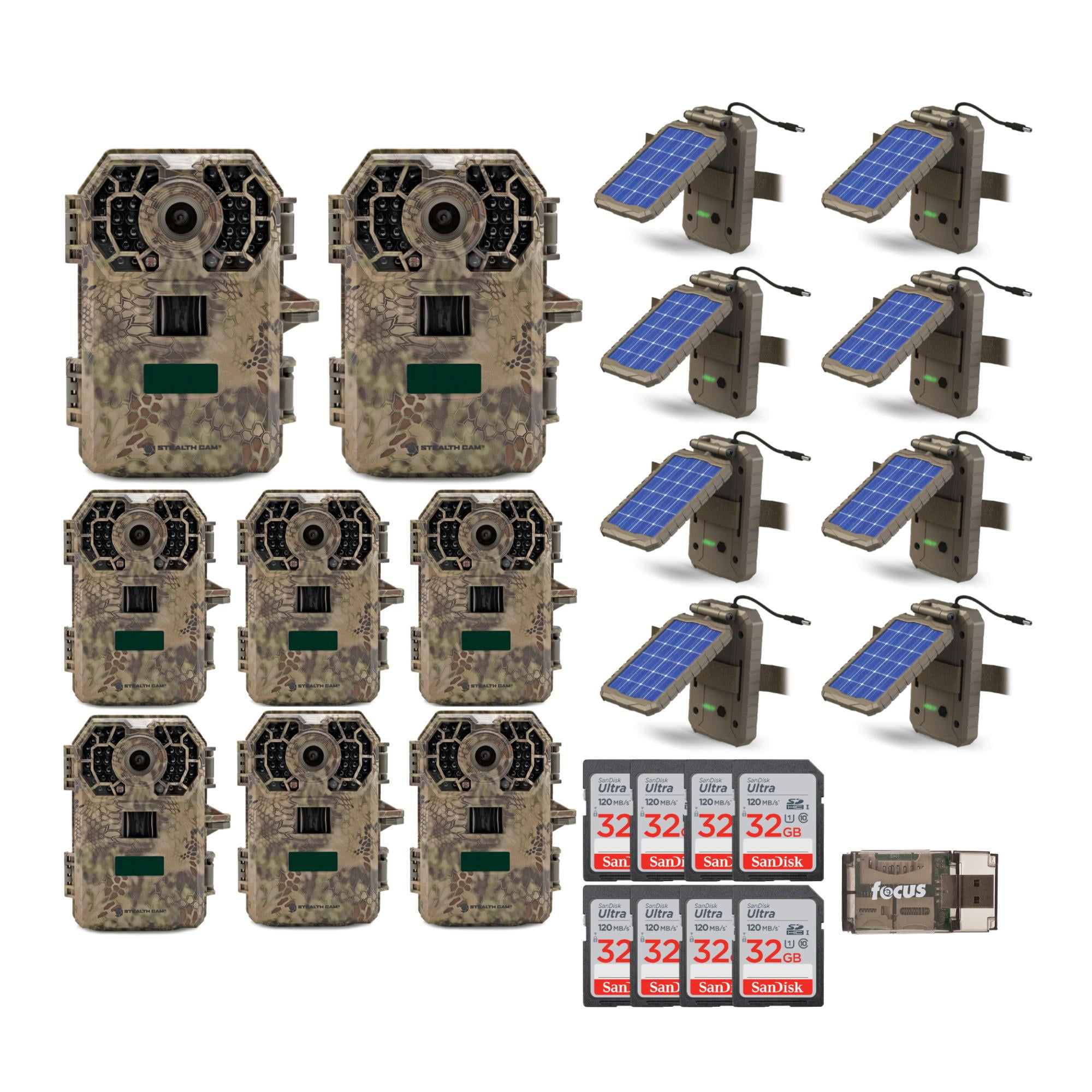 Stealth Cam 2022 G42NG 32MP No Glow Trail Camera (Kryptek Camo) (8-Pack) Bundle - Walmart.com