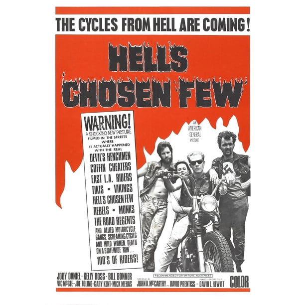 Hells Chosen Few 1968 Movie Poster Masterprint (24 x 36) - Walmart.ca