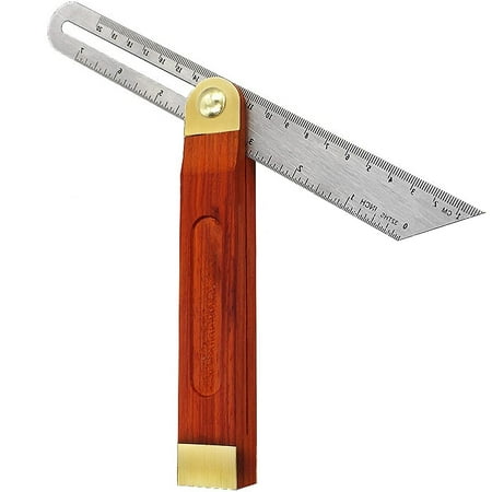 Tatum88 Stainless Steel Bevel Square With Red Wooden Handle 230mm ...