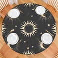 Celestial Bohemian Starry Night Tablecloth - Gothic Cosmic Aesthetic ...