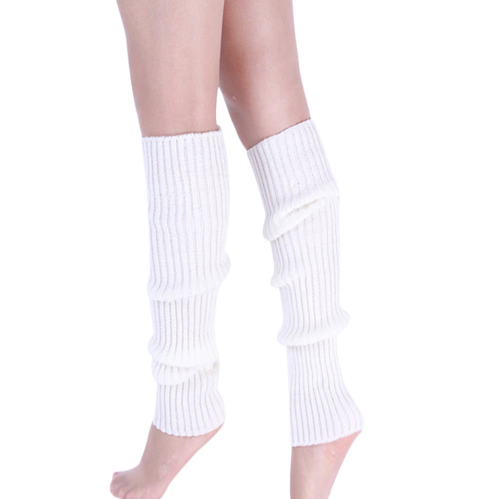 Click here for Unbranded Boot Cuffs Warmer Knit Leg Stockings Wh prices