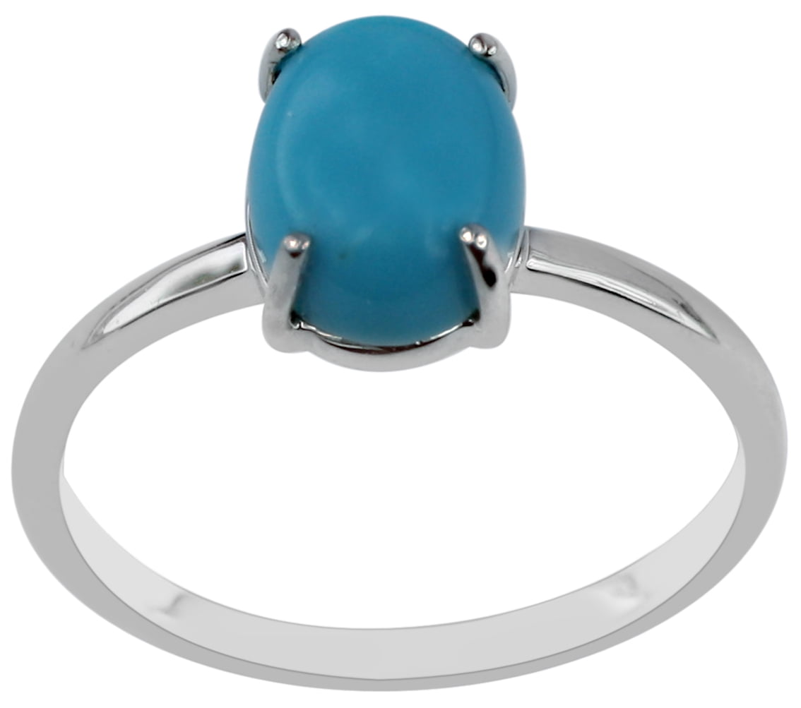 Carillon Solitaire 925 Sterling Silver Oval 9X7 MM 1.50 Ctw Arizona ...