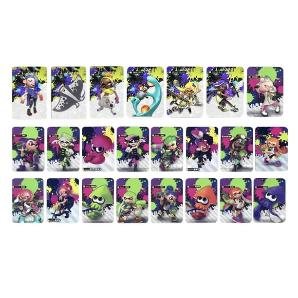 Tarjetas Amiibo 3 Piezas/17 Piezas/20 Piezas/23 Piezas Serie Splatoon ...