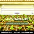 Newest Led Growing Light Strips for Plants Bars Full Spectrum ...