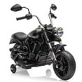 Yiwa 12V Electric Ride On Motorcycle for Kids, 3-Wheel Toddler Bike ...