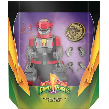 Power Rangers 8 Inch Action Figure Ultimates - Tyrannosaurus Rex Zord ...