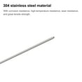 Uxcell 0.8mm x 0.2mm x 300mm 304 Stainless Steel Capillary Tube for ...