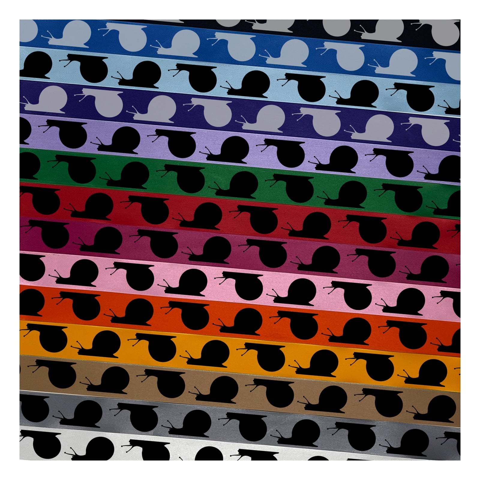 Snail On the Move Solid Satin Ribbon for Gift Wrapping Bows Craft DIY ...