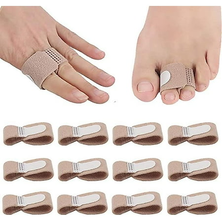 Toe Bandage Overlapping Thumb Valgus Wearing Cloth Strip Middle Toe ...