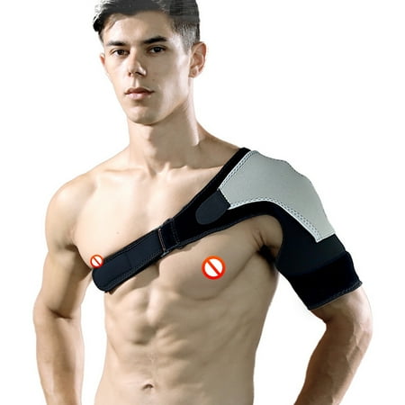 Clairlio Rubber Shoulder Bandage Pressure Protection Adjustable Pain ...