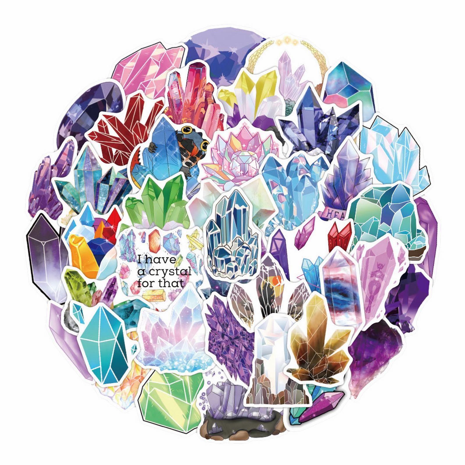 Stickers 50PCs Colorful Luggage Cup Computer Desktop Stickers ...