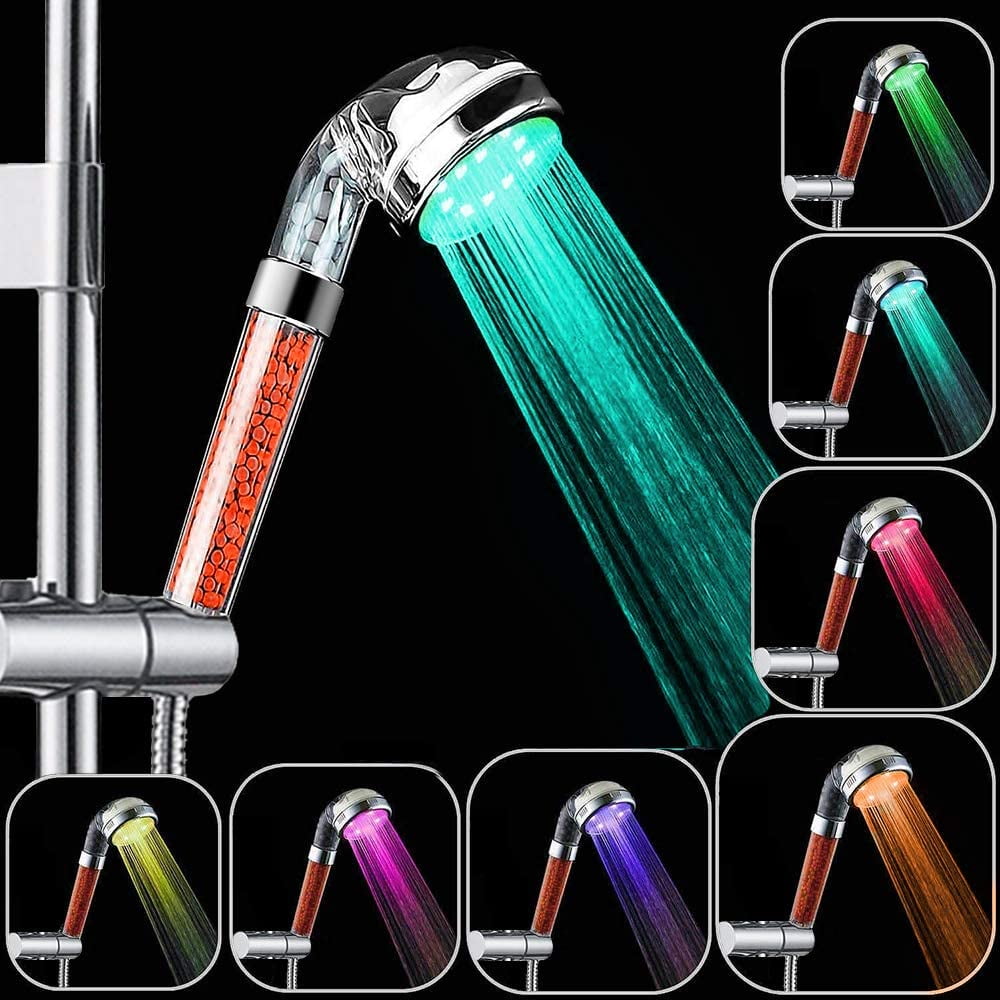 Click here for Hesignd Led Shower Head  Color Changed Filter Show... prices