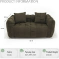 Giant Bean Bag Chair - Oversized Bean Bag Couch for Adults and Kids ...