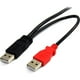 Startech 1' USB Y Cable for External Hard Drive - Walmart.com