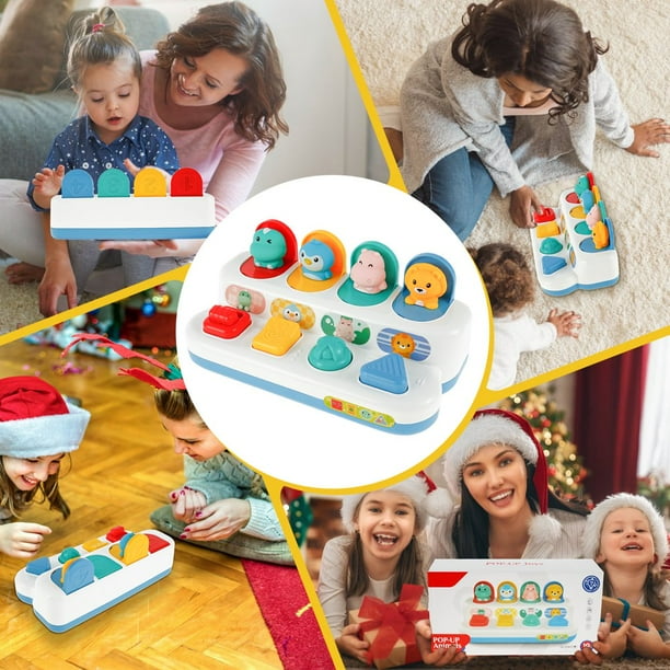 Baby Pop Up Toys Creative Pop up Interactive Toy Early Learning Development Toy for Toddlers Boys Girls Walmart