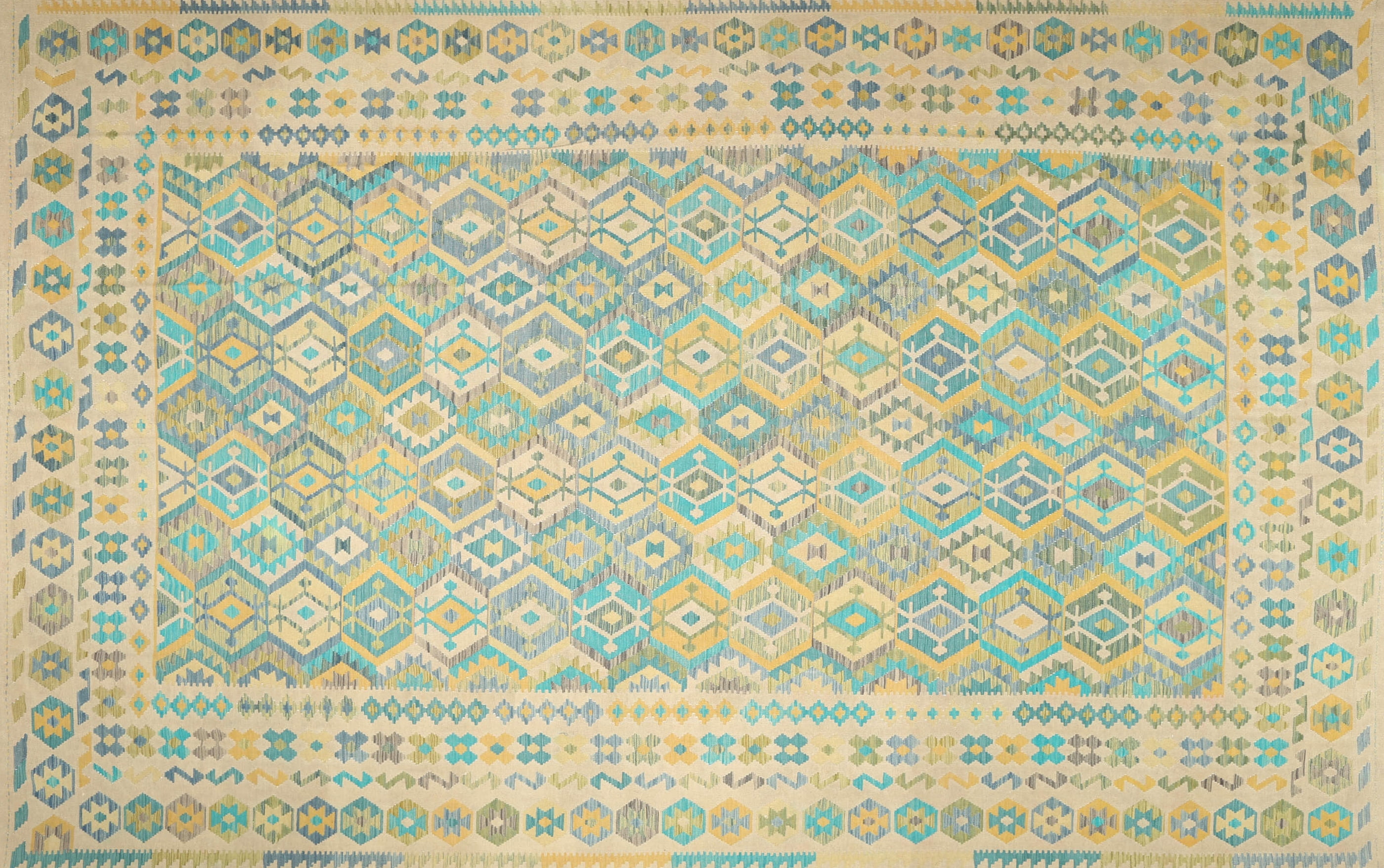 Ahgly Company Indoor Rectangle Contemporary Sage Green Southwestern ...