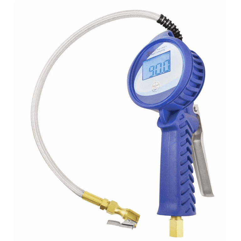 Astro Pneumatic Tool Co. 3018 Digital Pressure Gauge Tire Inflator Blue Walmart