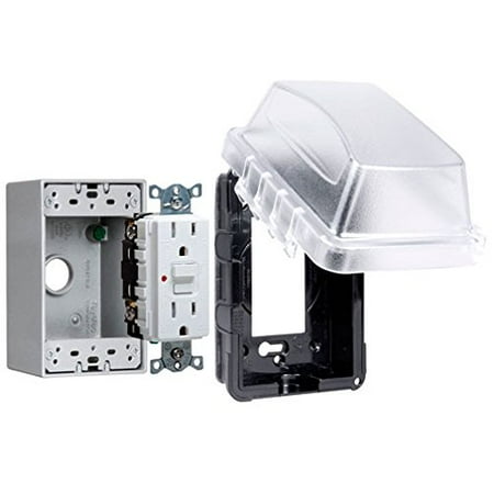 Hubbell-Bell MKG410C Hubbell-BellSingle Gang Metallic Box Vertical ...