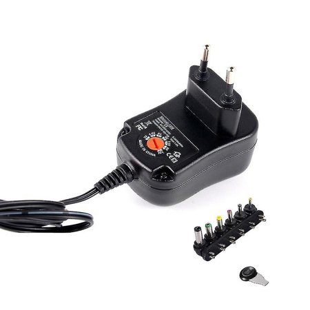 Universal Mains Ac/dc Power Source Adaptor Supply Plug Charger 3v-12v ...
