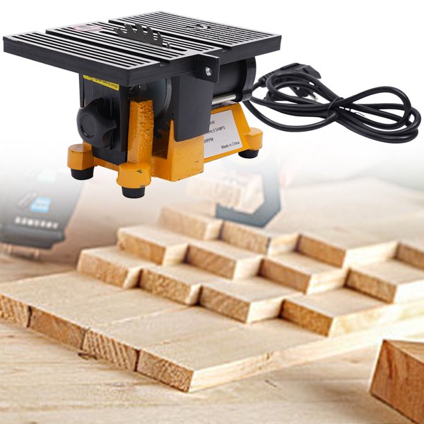 4" Mini Electric Table Saw metal Wood Cutting Machine Hobby&Craft Power ...