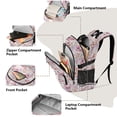ALAZA Butterfly Print Student Backpack School Bookbag Large Laptop ...