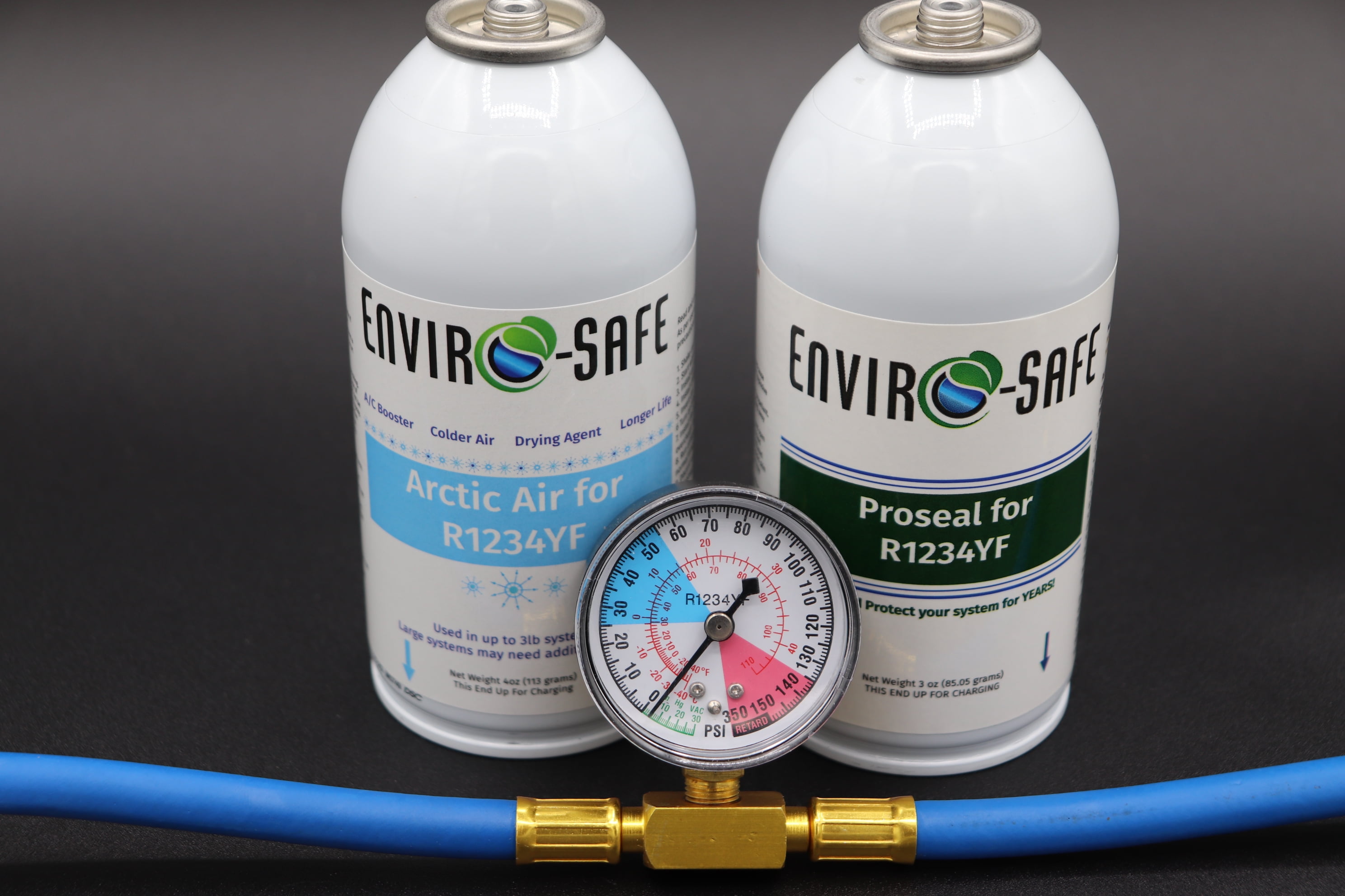 Arctic & Proseal kit for R1234yf, R-1234yf, r1234 with gauge - Walmart.com