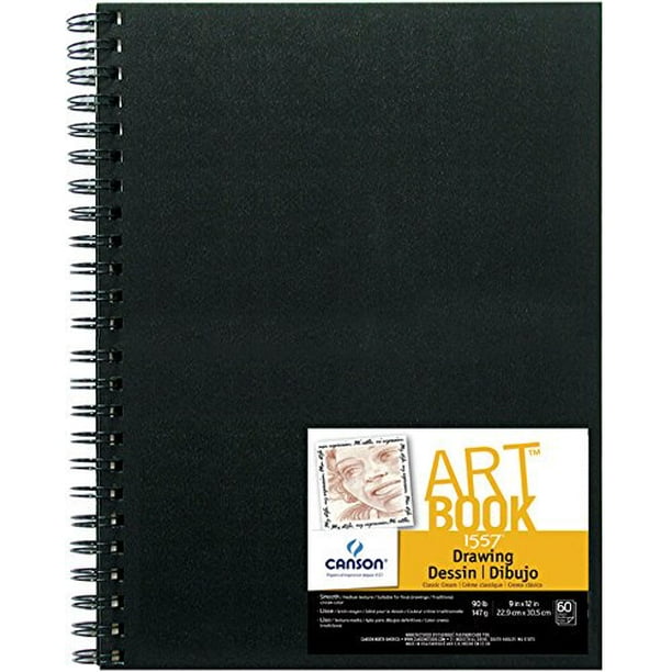 Canson Field Drawing Book, 9in x 12in, 60/Sheets - Walmart.com