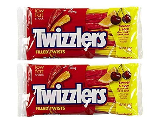 Twizzlers Sweet & Sour Filled Twists (11 oz) 2 Pack - Walmart.com ...