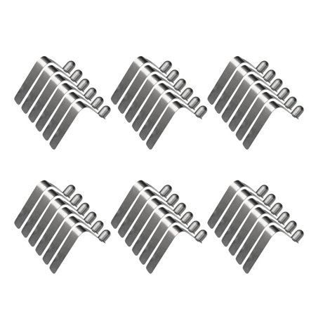 Spring Solid Tent Pole Clips Button Outdoor Water Camping 36 Pieces ...