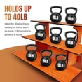 3-Tier Straight Retail Table Display Stand with Shelves for Products ...